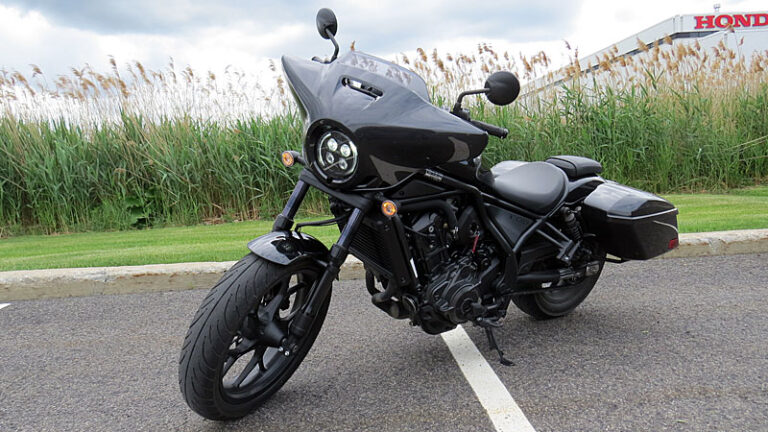 Essai Honda Rebel 1100 Touring